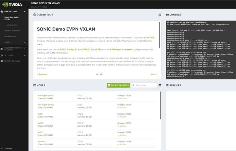 NVIDIA Air Infrastructure Simulation Platform • AboutNetworks.net