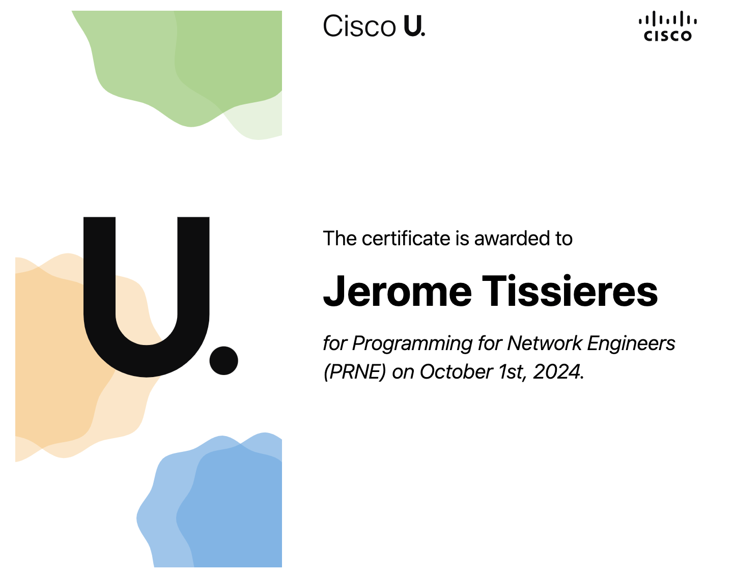 Cisco U - Rev Up to Recert: Programming for Network Engineer • AboutNetworks.net